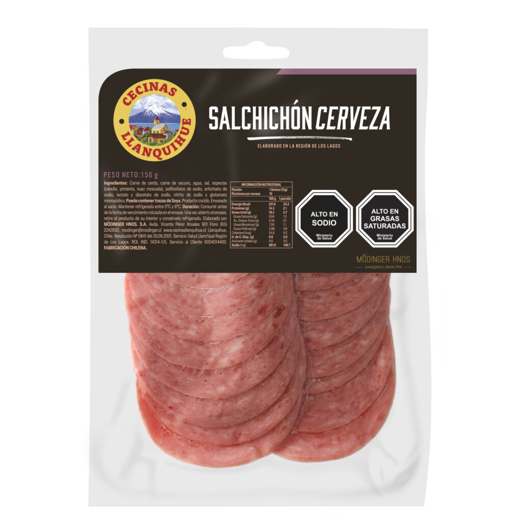 Salchichón Cerveza, 150gr – Cecinas